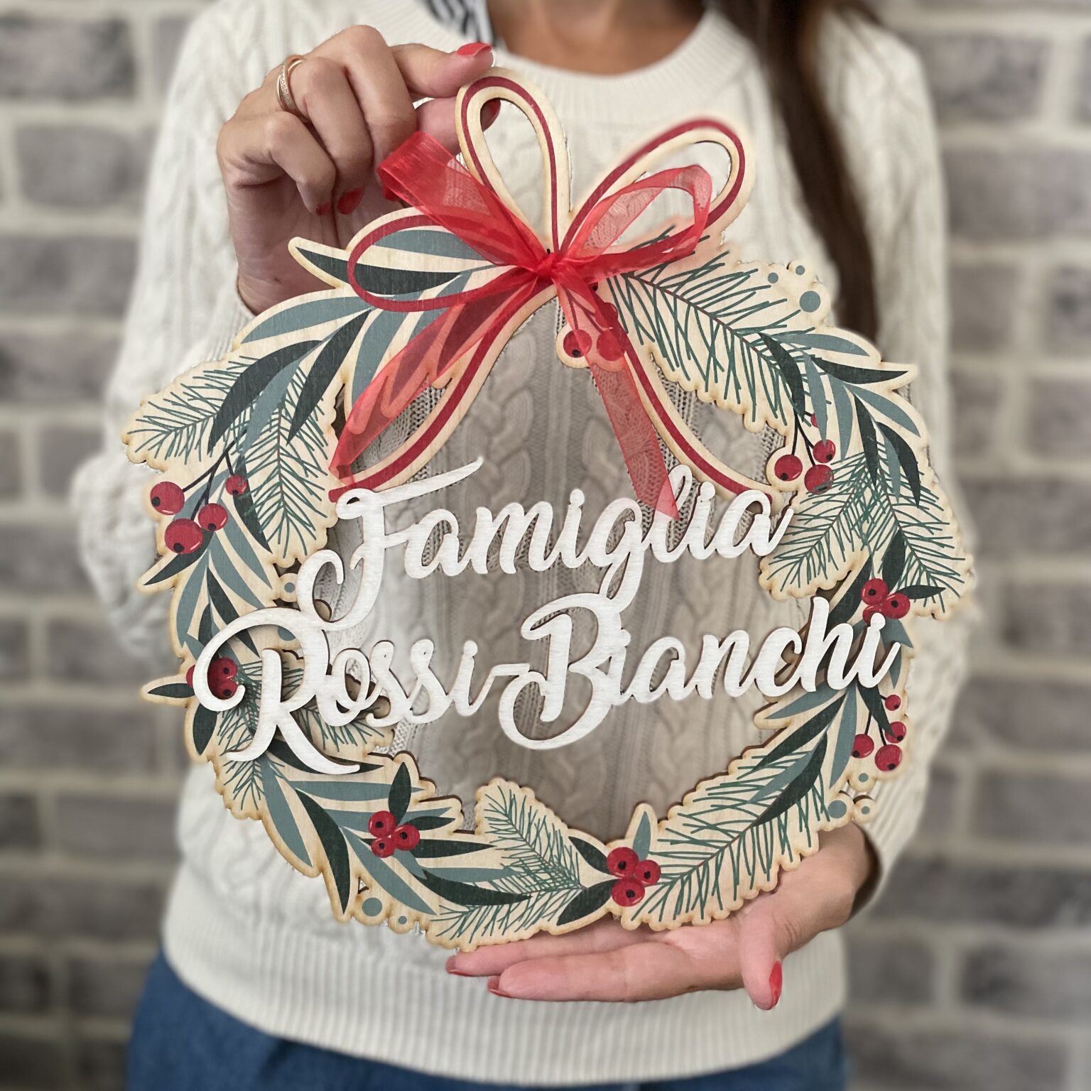 B Paper - Babbo Natale fuoriporta colorato