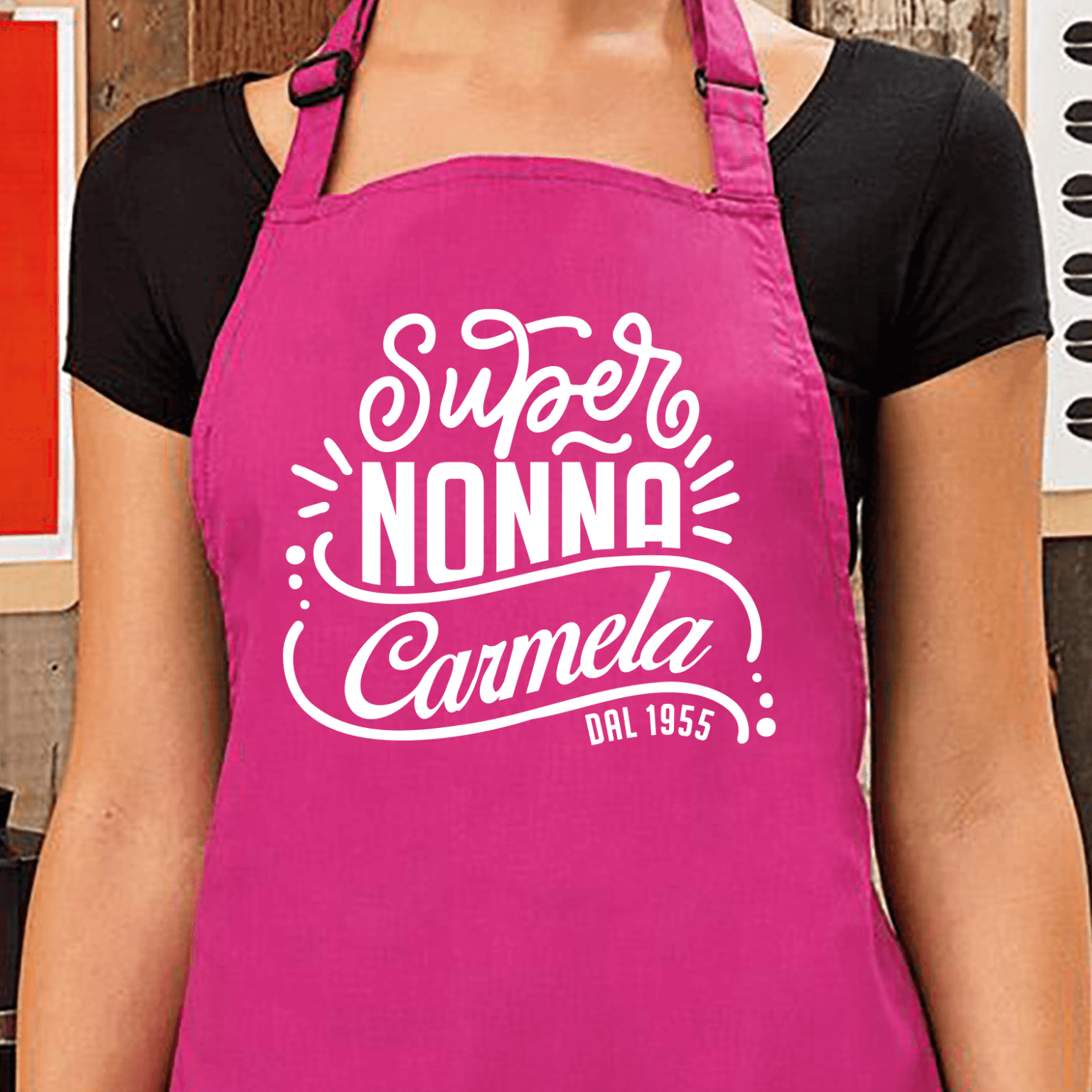 B Paper Regalo per la Nonna - Grembiule personalizzato