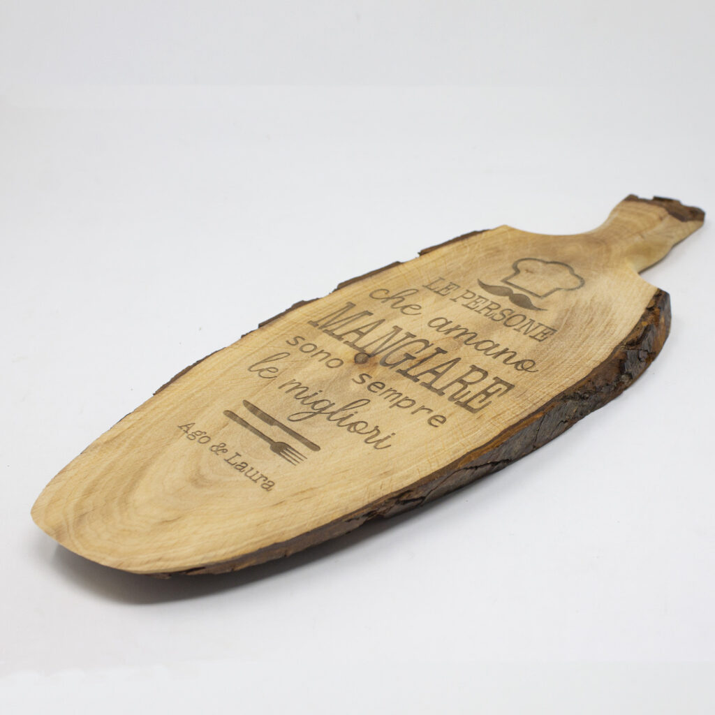 B Paper - Tagliere Personalizzato in legno - La donna perfetta